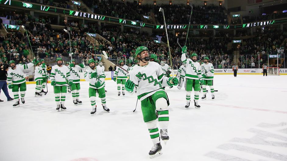 UND Hockey vs Colorado College - NCHC Quarterfinal Playoffs - Game 1 ...