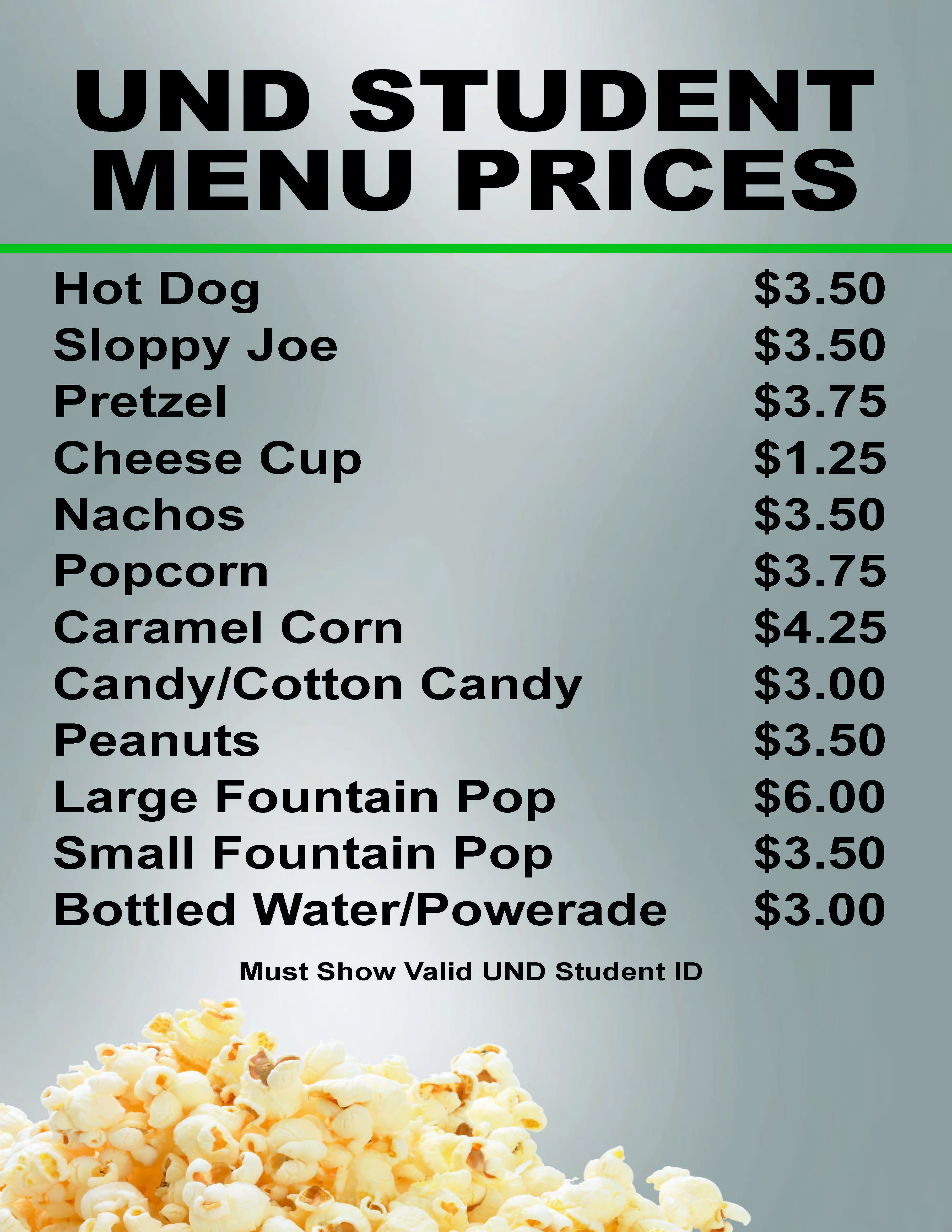 Concessions | Ralph Engelstad Arena