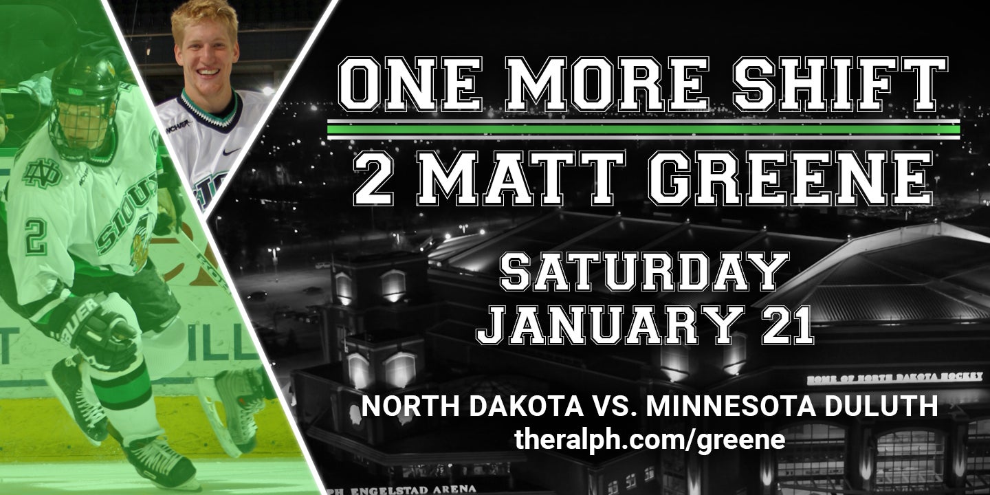 Matt Greene One More Shift | Ralph Engelstad Arena